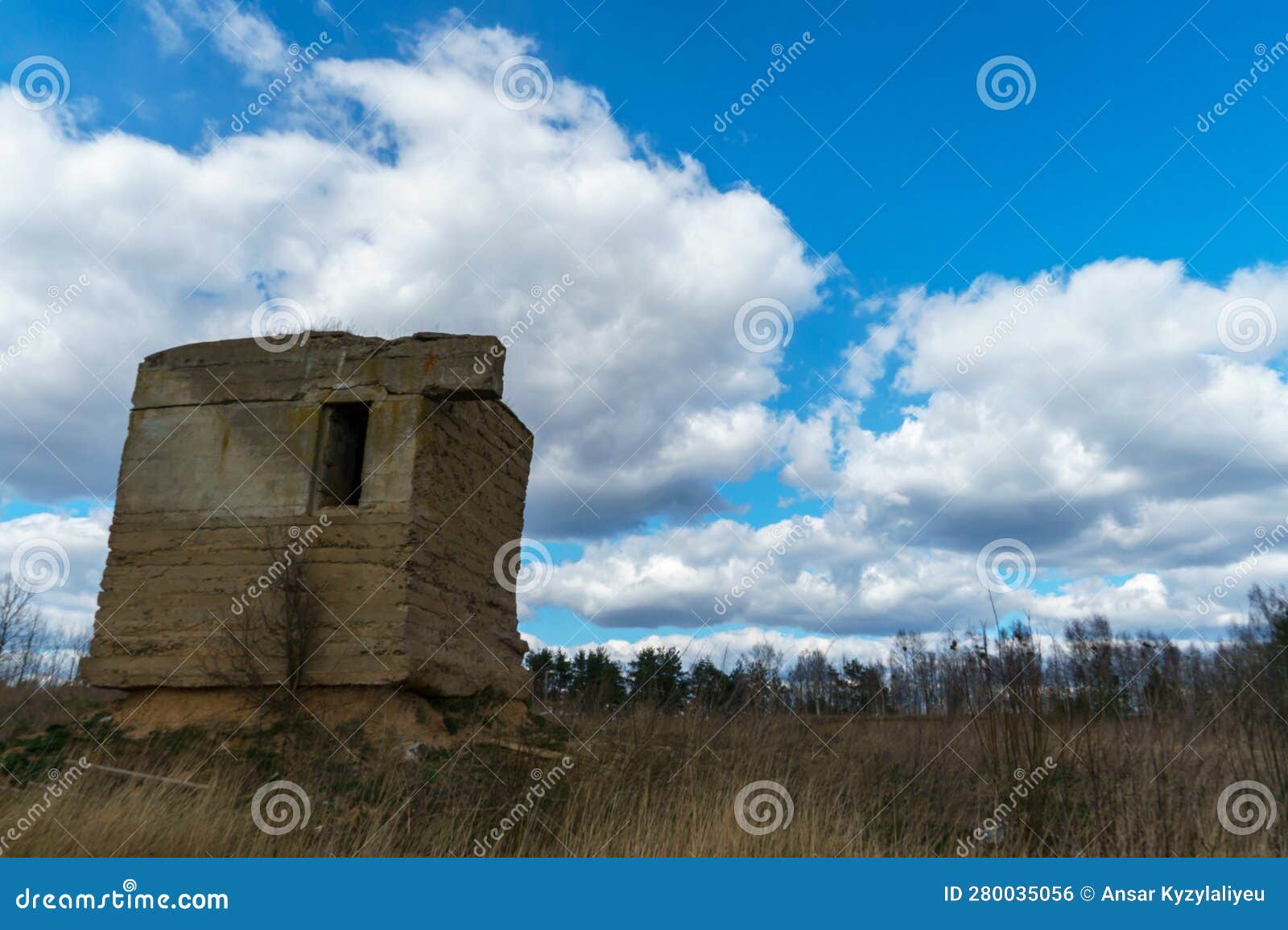 Old Reinforced Concrete Military Pillboxes and Defensive Structures ...