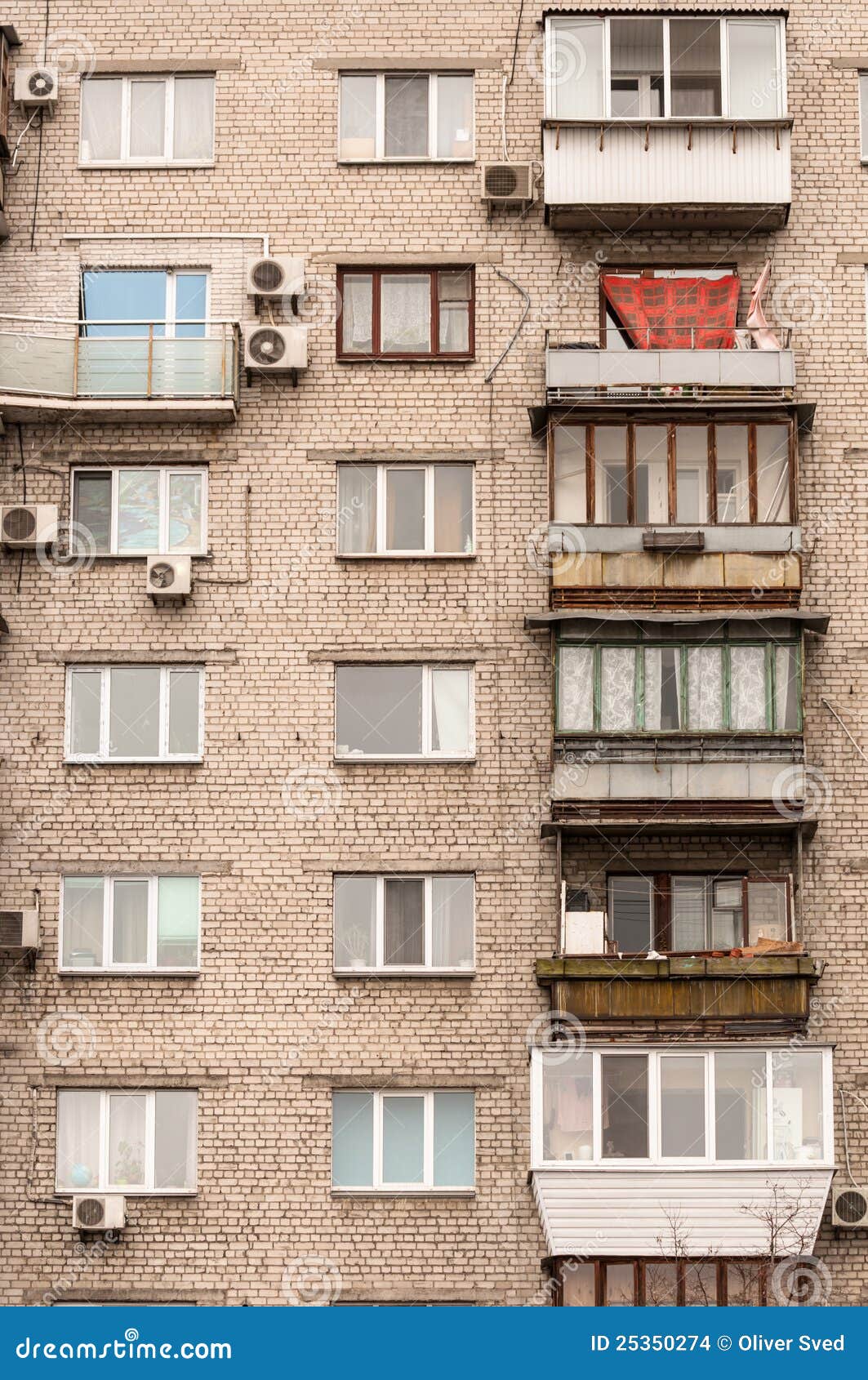 Old residential building stock photo. Image of neighborhood - 25350274