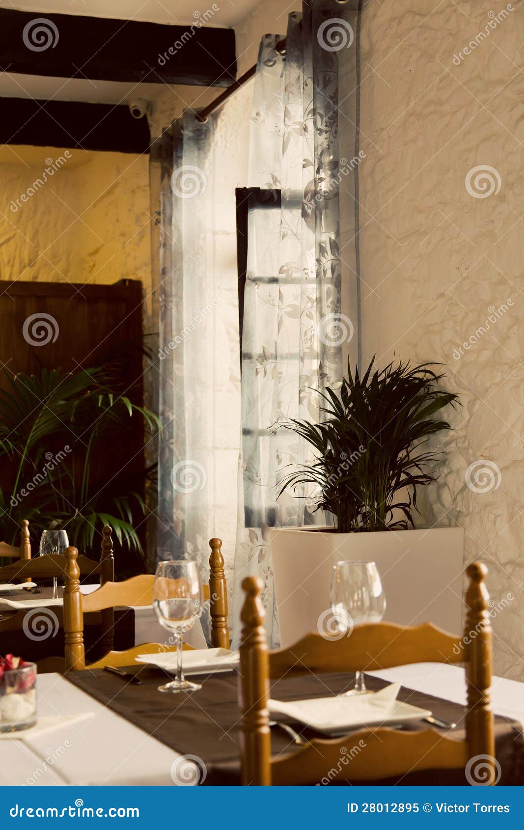 Old Restaurant Interior stock image. Image of country - 28012895