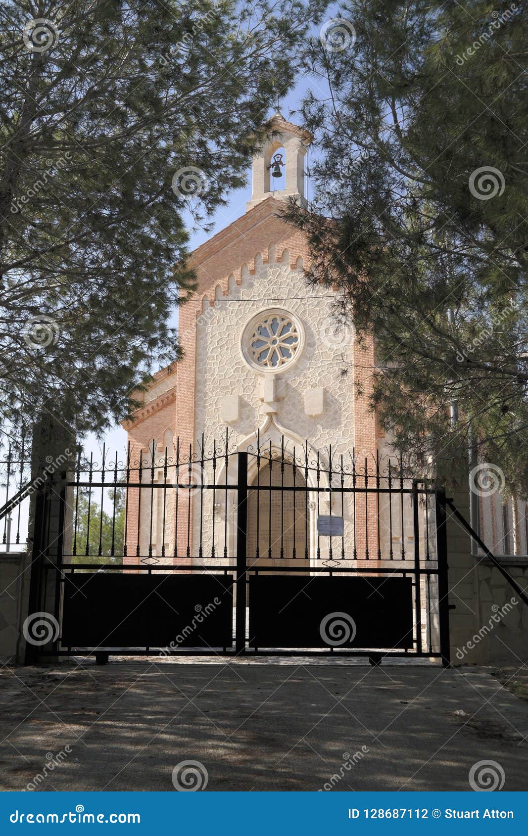 Algorfa in Spain stock photo. Image of algorfa, blue - 128687112