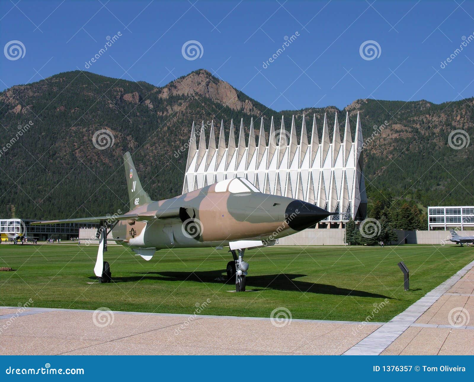 An Old Retired Fighter Jet. Stock Image - Image of states, america: 1376357