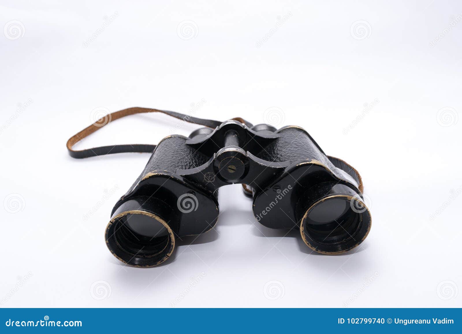 Old retro binocular stock photo. Image of instrument - 102799740