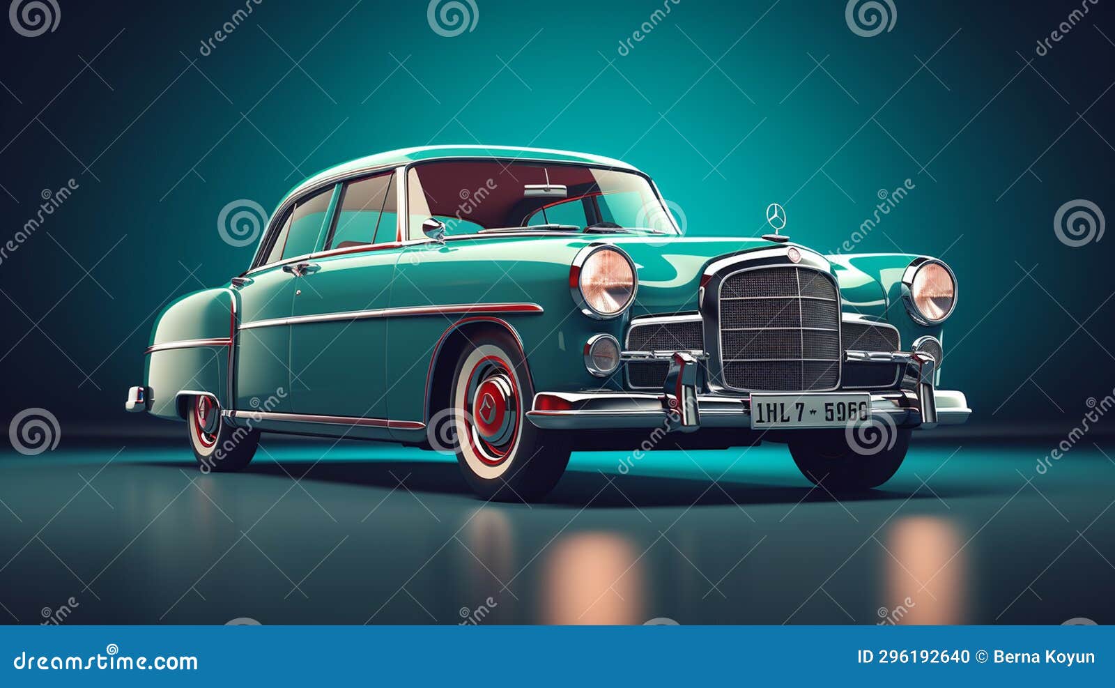 Old Retro Car Classic Symbol Stock Illustration - Illustration of race ...
