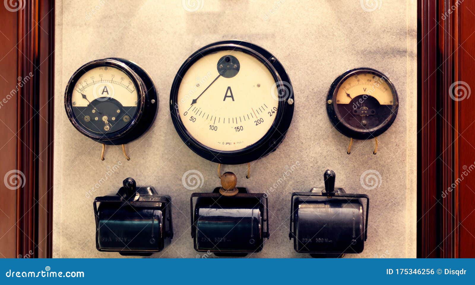 Old measuring instruments stock photo. Image of iron - 175346256