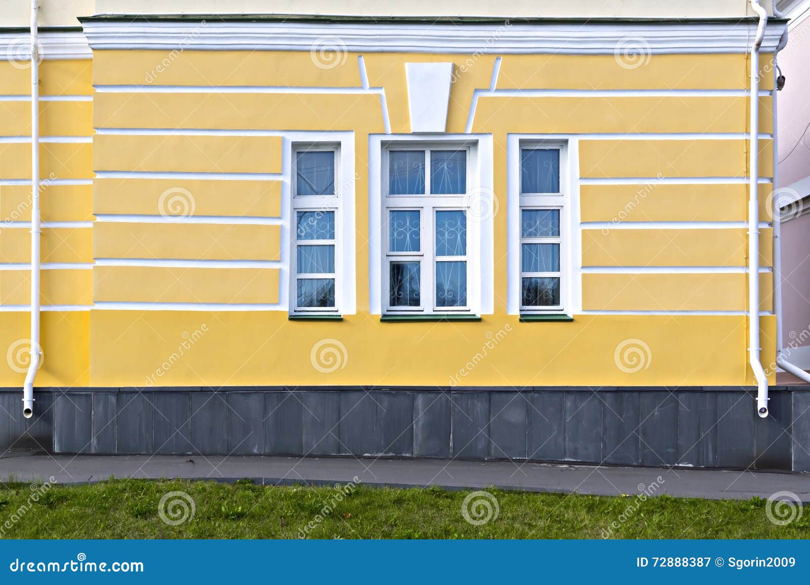 Old retro house window stock image. Image of contemporary - 72888387
