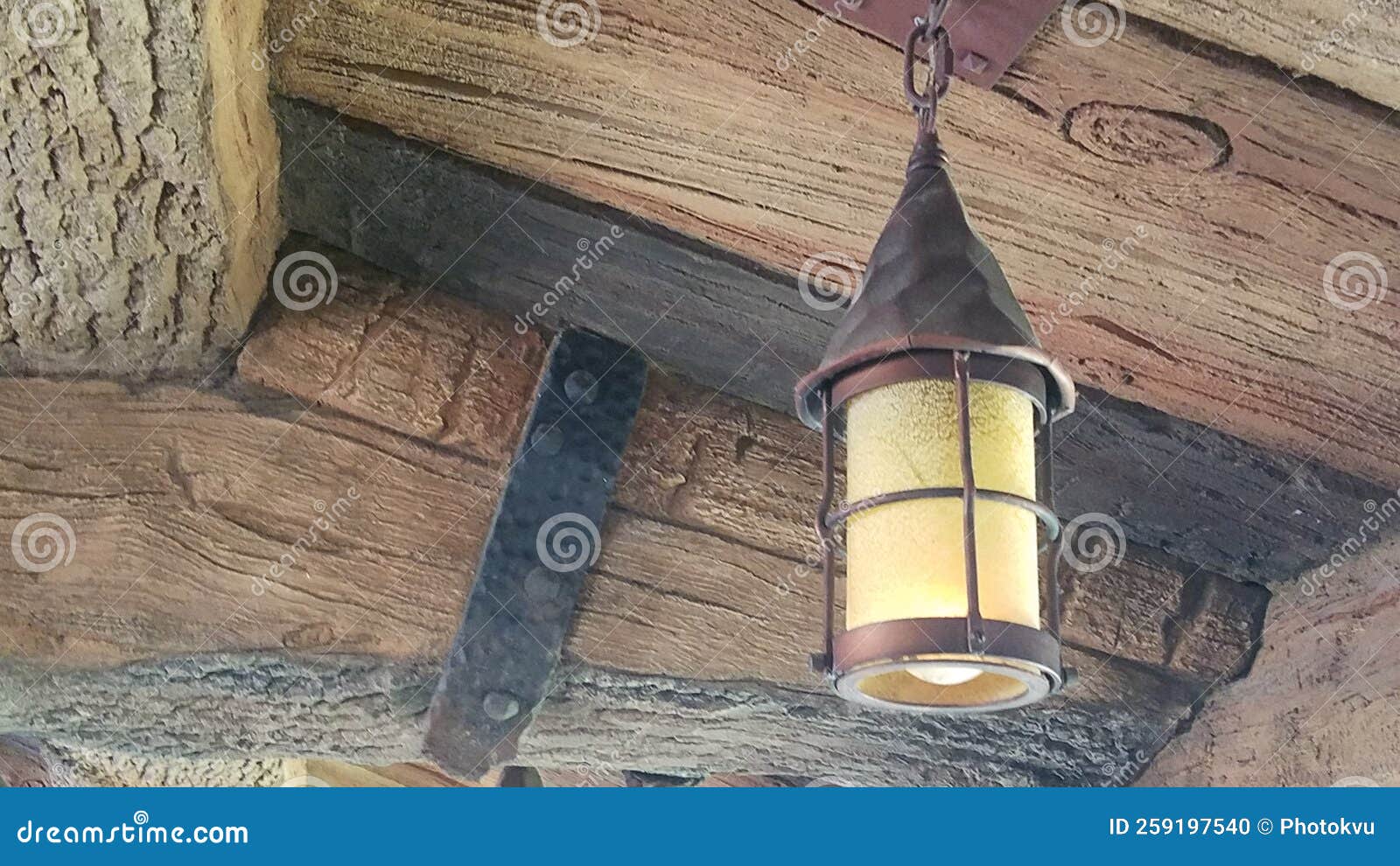 Old Retro Light As Decoration Element Stock Photo - Image of house ...