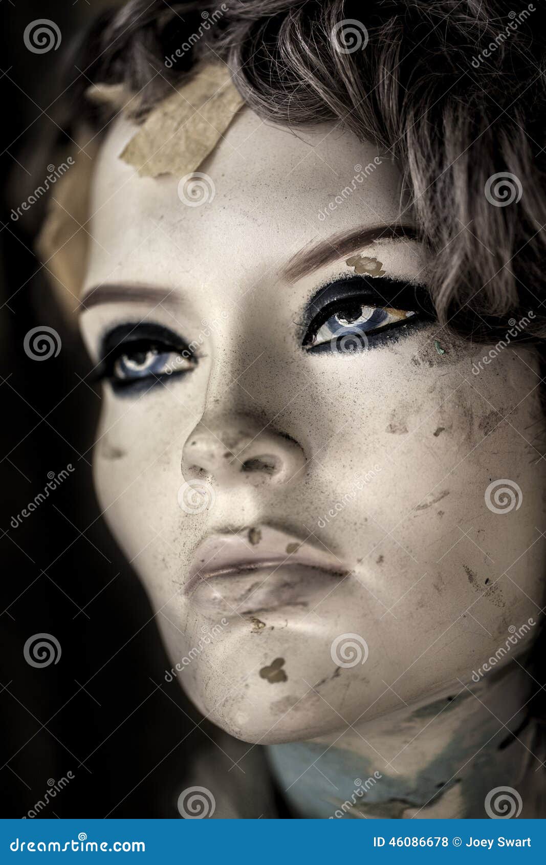 Old retro mannequin. stock photo. Image of elegance, form - 46086678