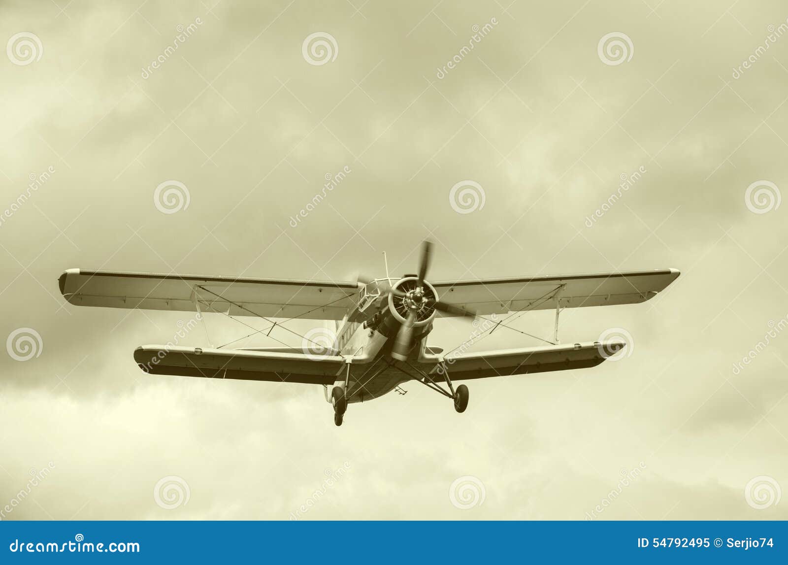Old retro plane stock image. Image of atmosphere, museum - 54792495