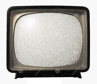 Old Retro TV noise stock image. Image of concept, black - 2203675