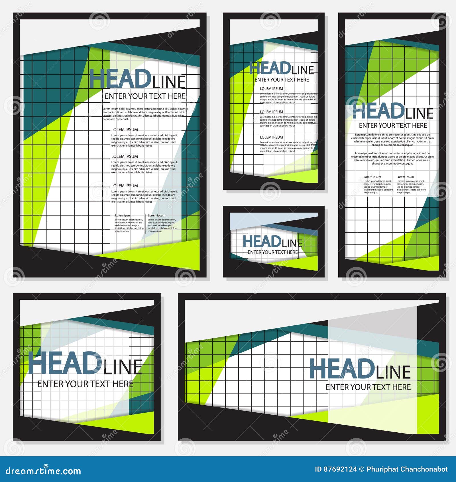 Old Retro Vintage Style Background Design Template Stock Vector ...