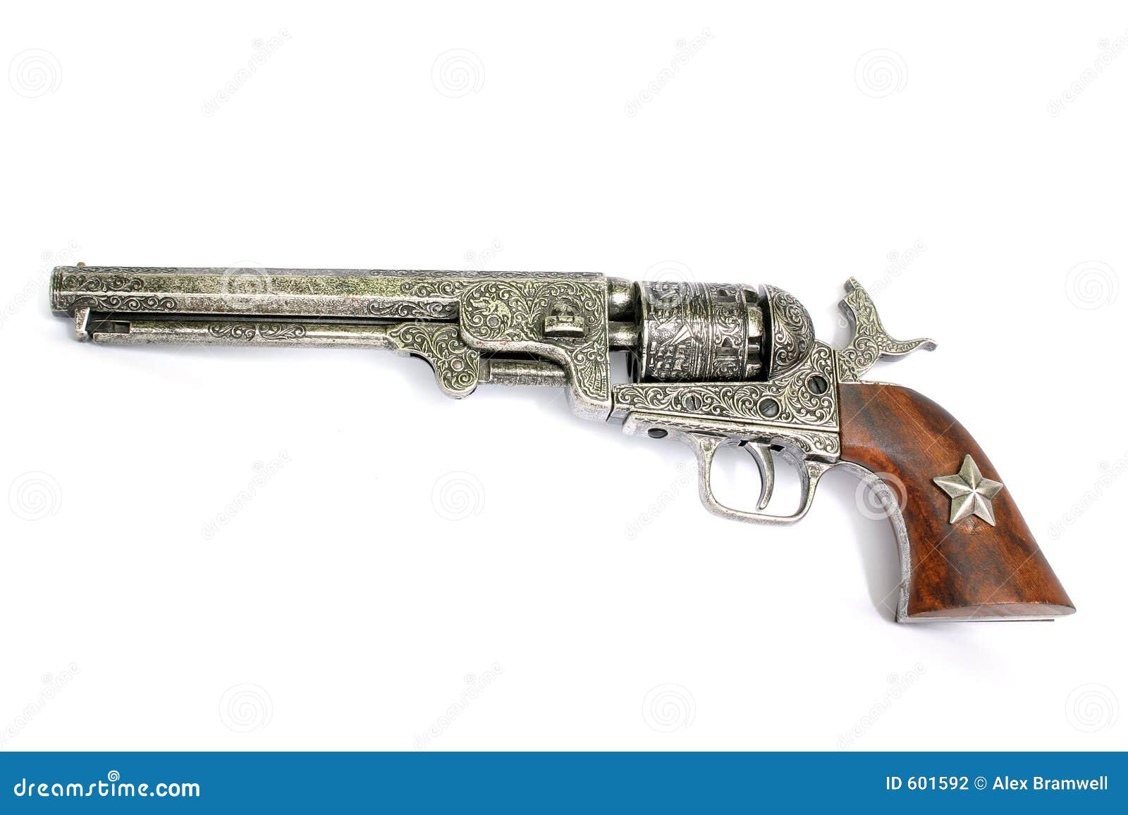 Old Revolver stock photo. Image of handgun, firearm, cowboy - 601592