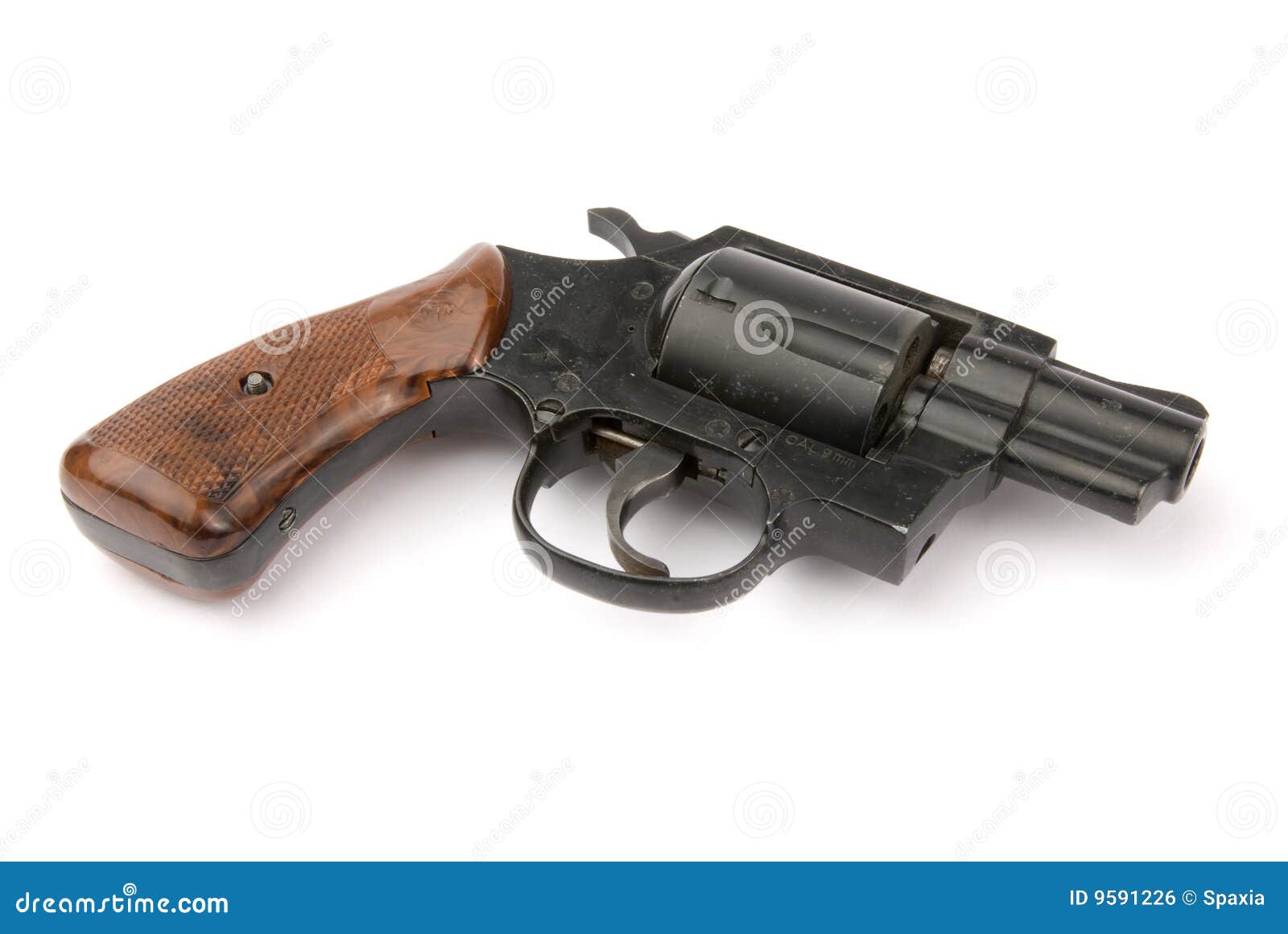 Old revolver stock photo. Image of target, isolated, attack - 9591226