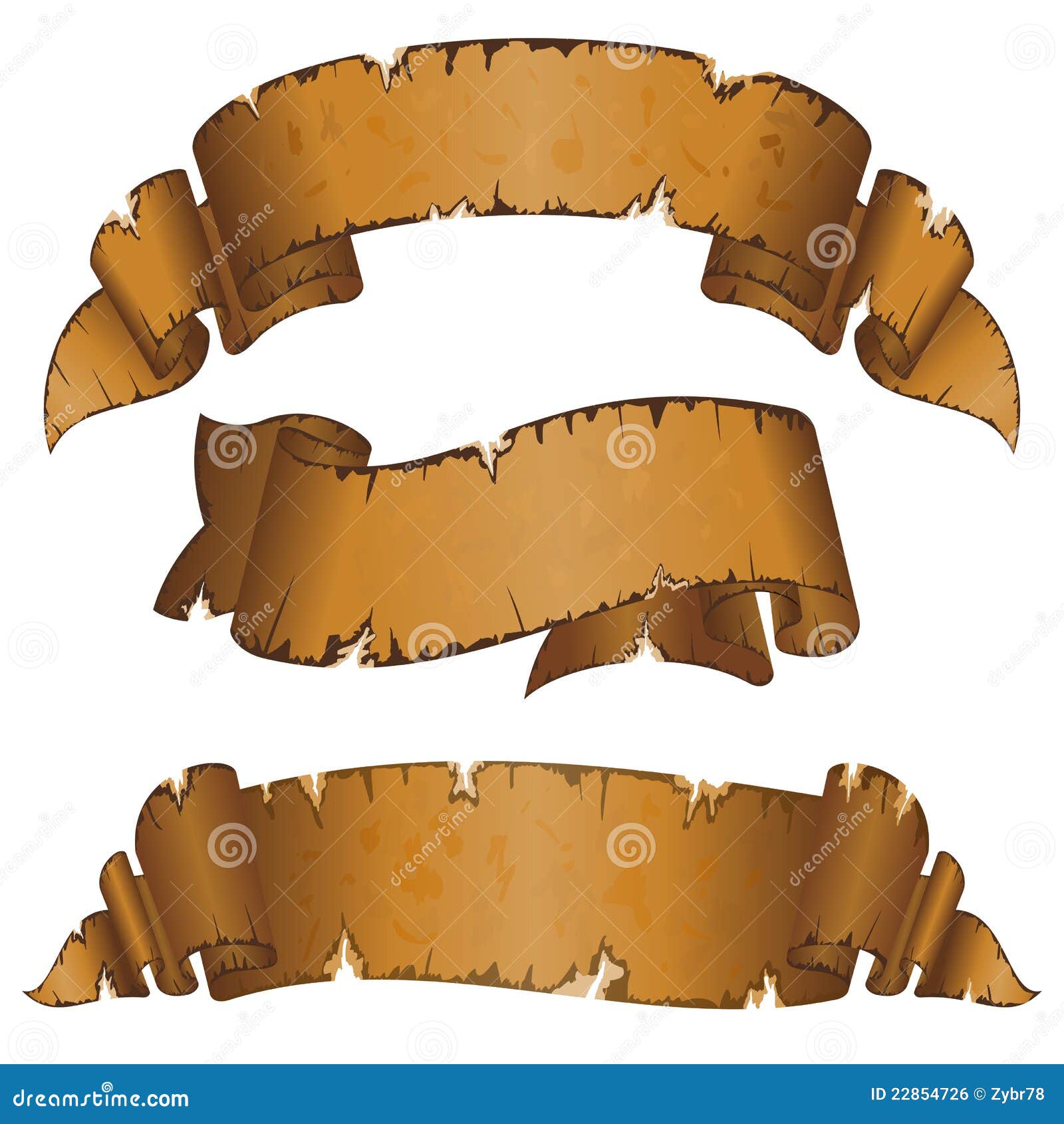 Old Ribbon Collection Royalty Free Stock Image - Image: 22854726