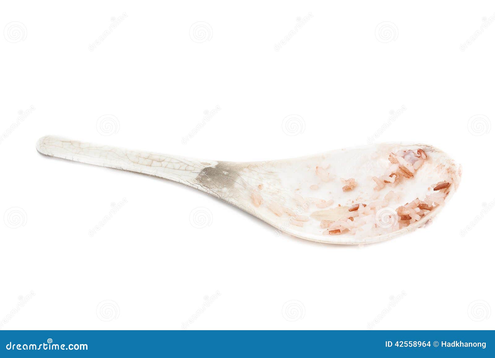 Old rice ladle stock photo. Image of white, cooker, food - 42558964