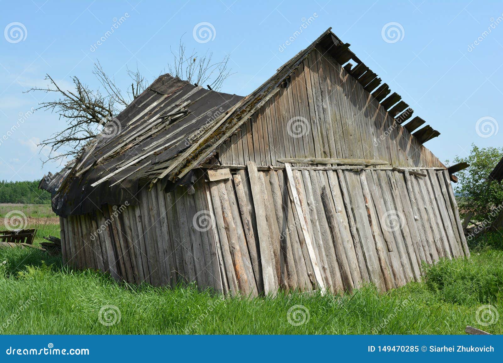 Standing On A Rickety Platform A Lone Figure Gazes Into The Seemingly ...
