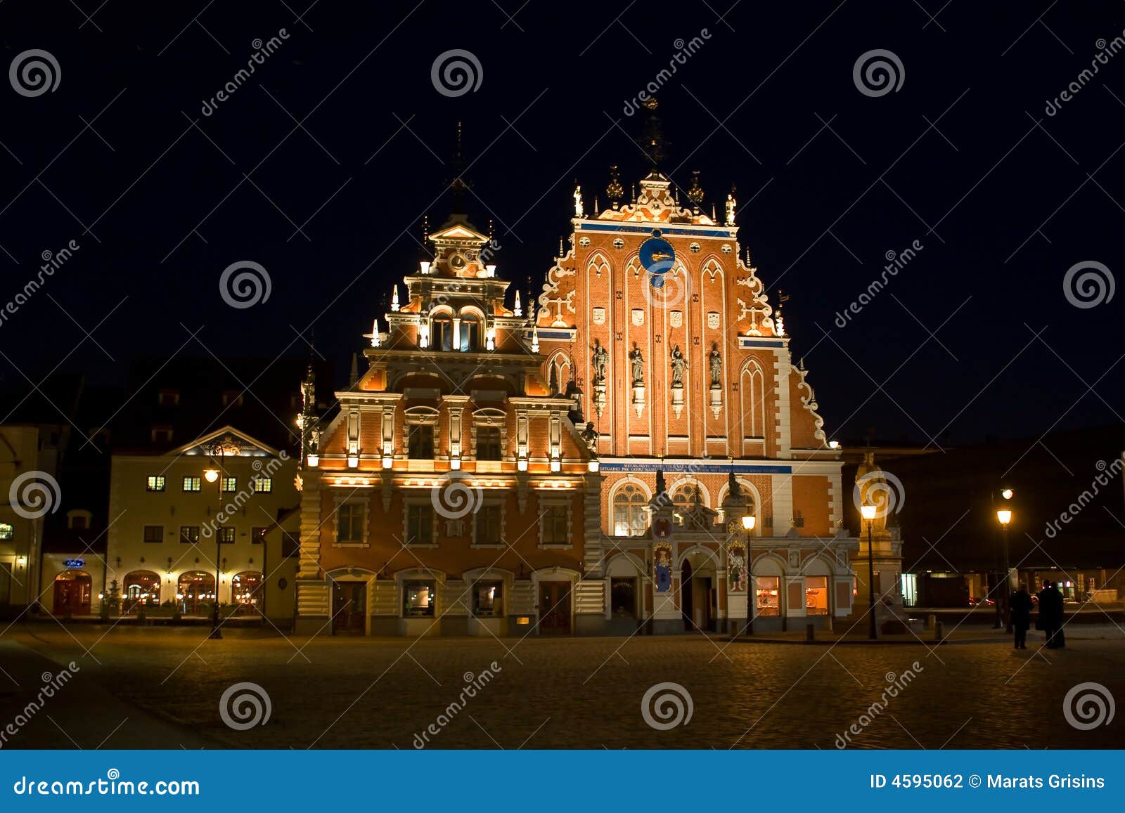 Old Riga stock photo. Image of area, home, baltic, roof - 4595062