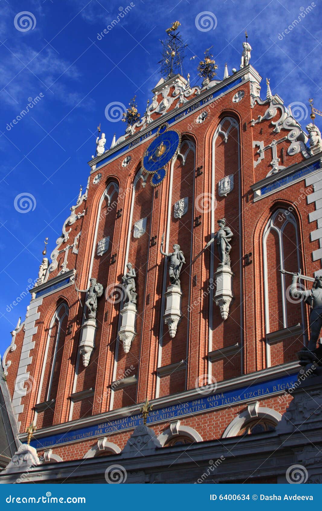Old Riga - One of the Most Beautiful Cities Stock Photo - Image of ...