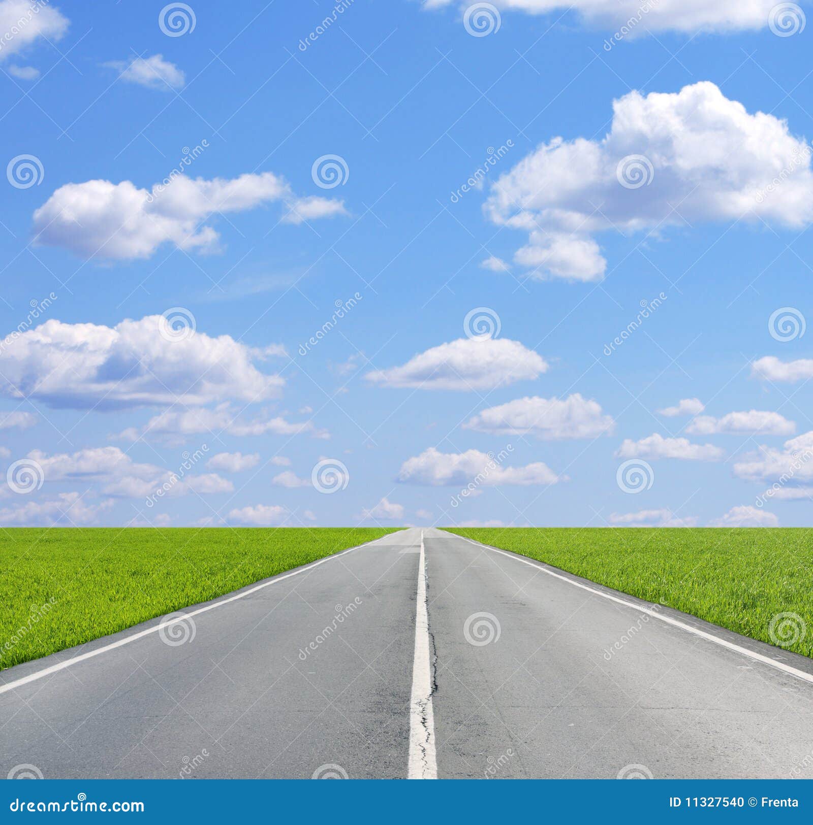 Old road stock photo. Image of asphalt, journey, cloud - 11327540