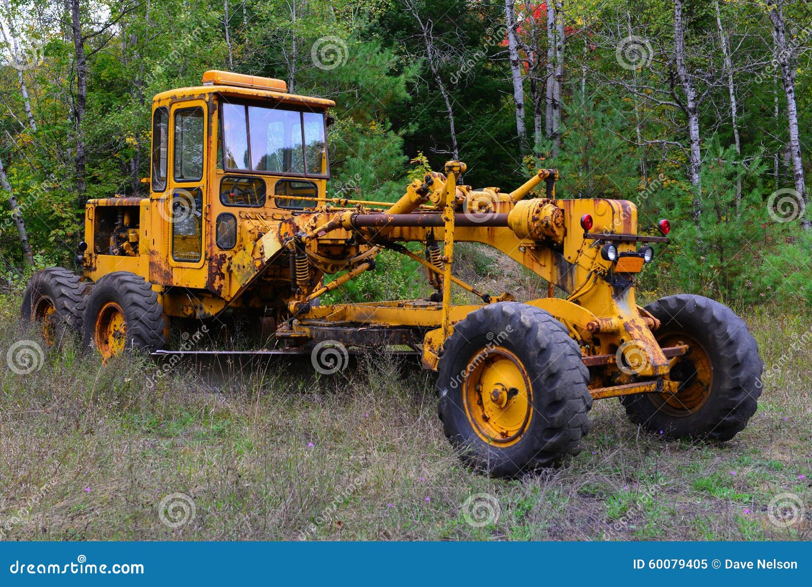 Old road grader stock image. Image of wilderness, dirt - 60079405