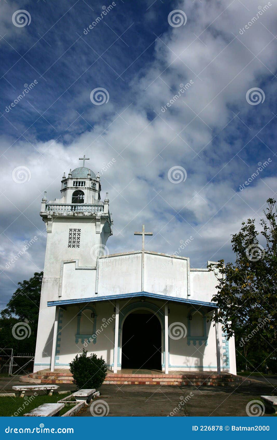 Old roadside church stock photo. Image of olden, aged, sanctuary - 226878