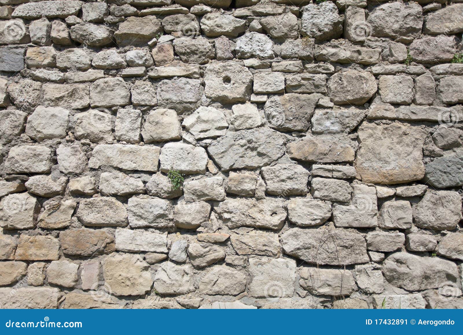 Old rock wall stock image. Image of brown, cement, nature - 17432891