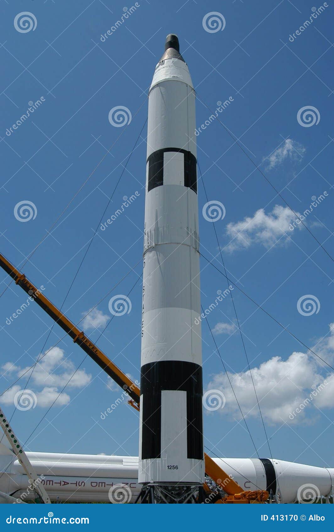 Old rocket editorial image. Image of earth, center, lift - 413170