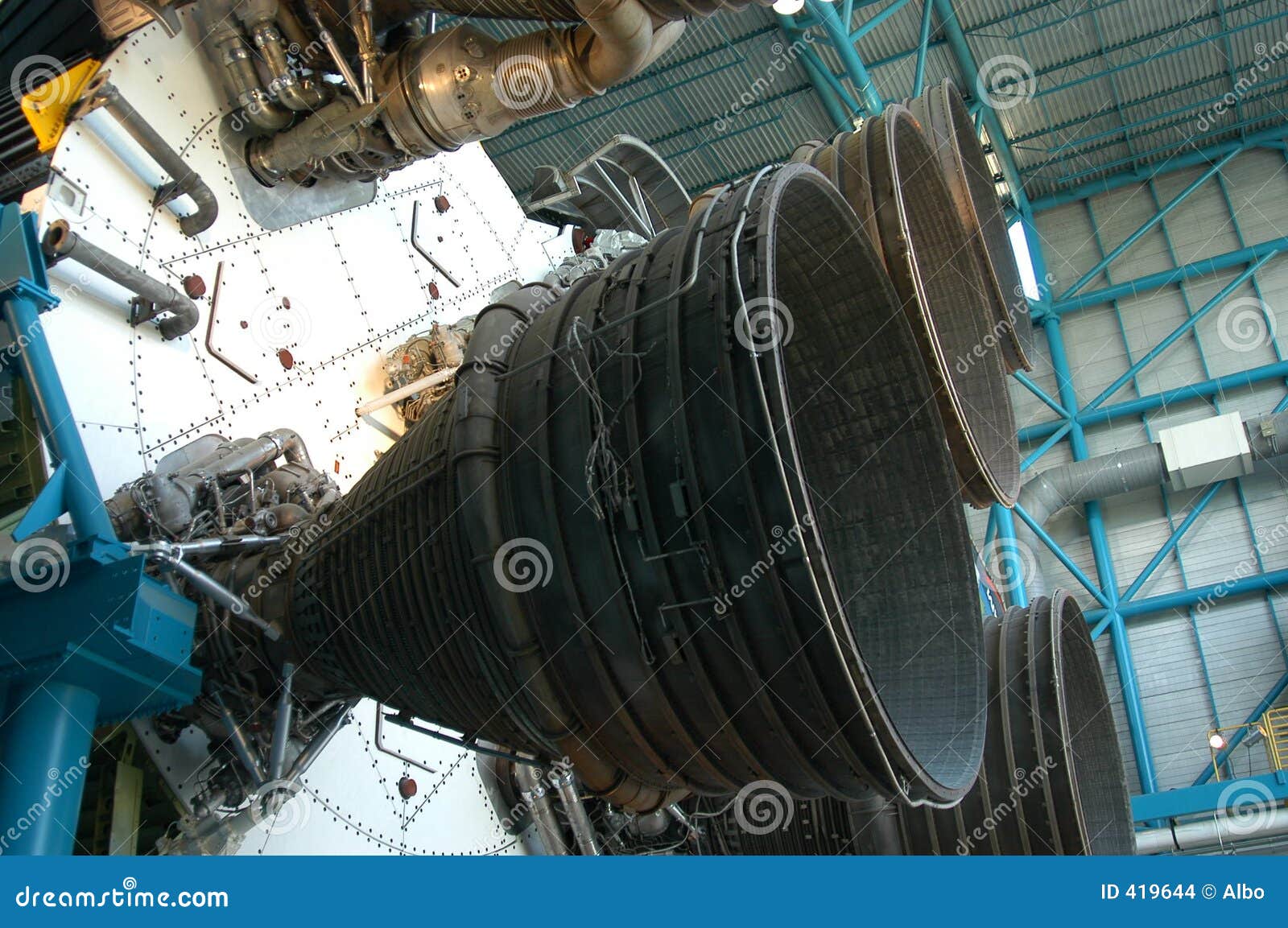 Old rocket detail editorial stock image. Image of voyager - 419644