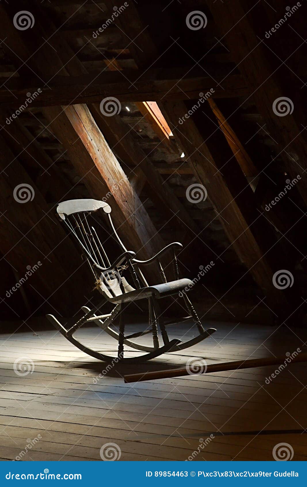 Old Rocking Chair stock image. Image of dirt, house, haunted - 89854463