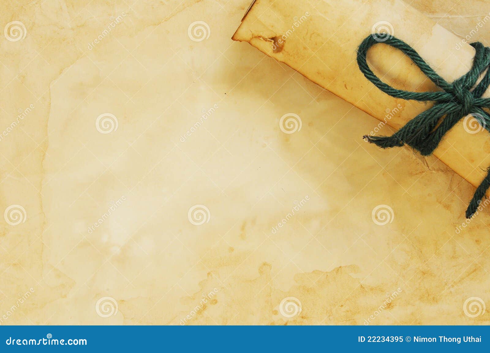 Old rolled paper stock image. Image of roll, certification - 22234395