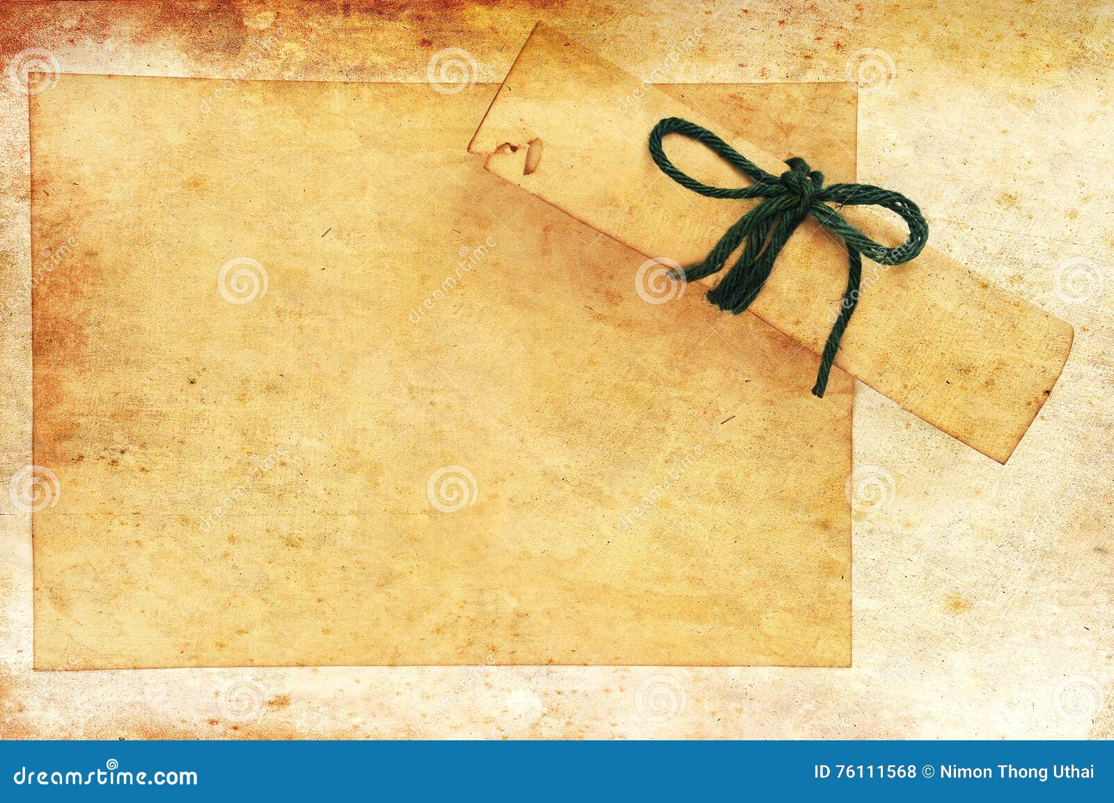 Old rolled paper stock photo. Image of roll, vintage - 76111568