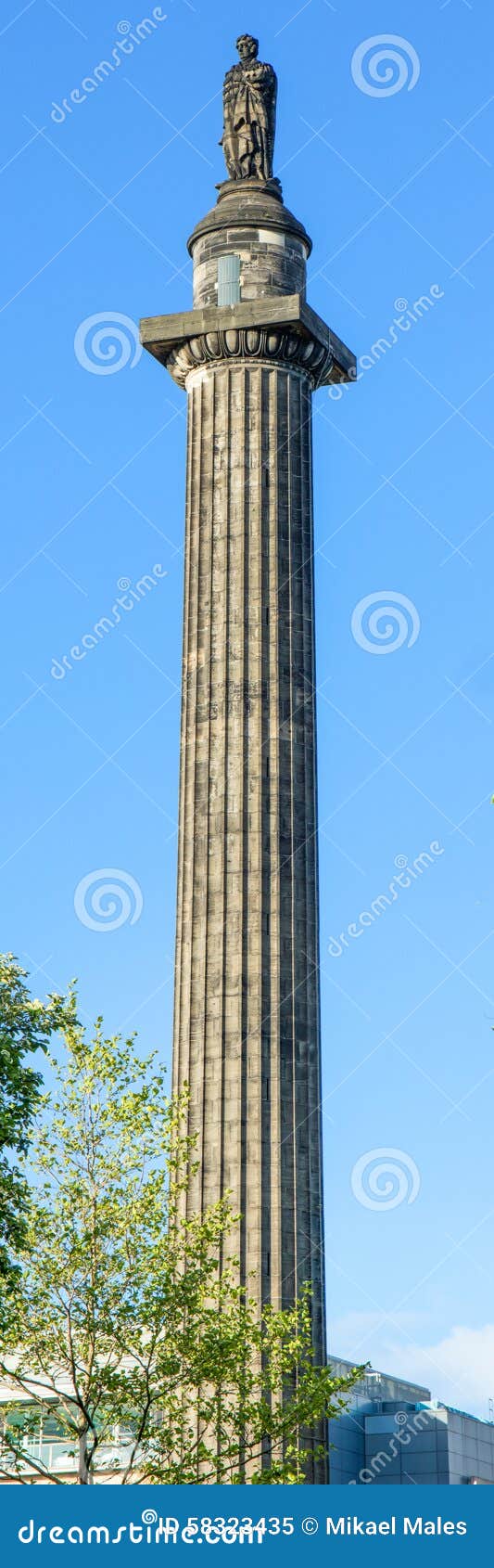 Old Roman Column in Edinburgh Stock Image - Image of city, cloudy: 58323435