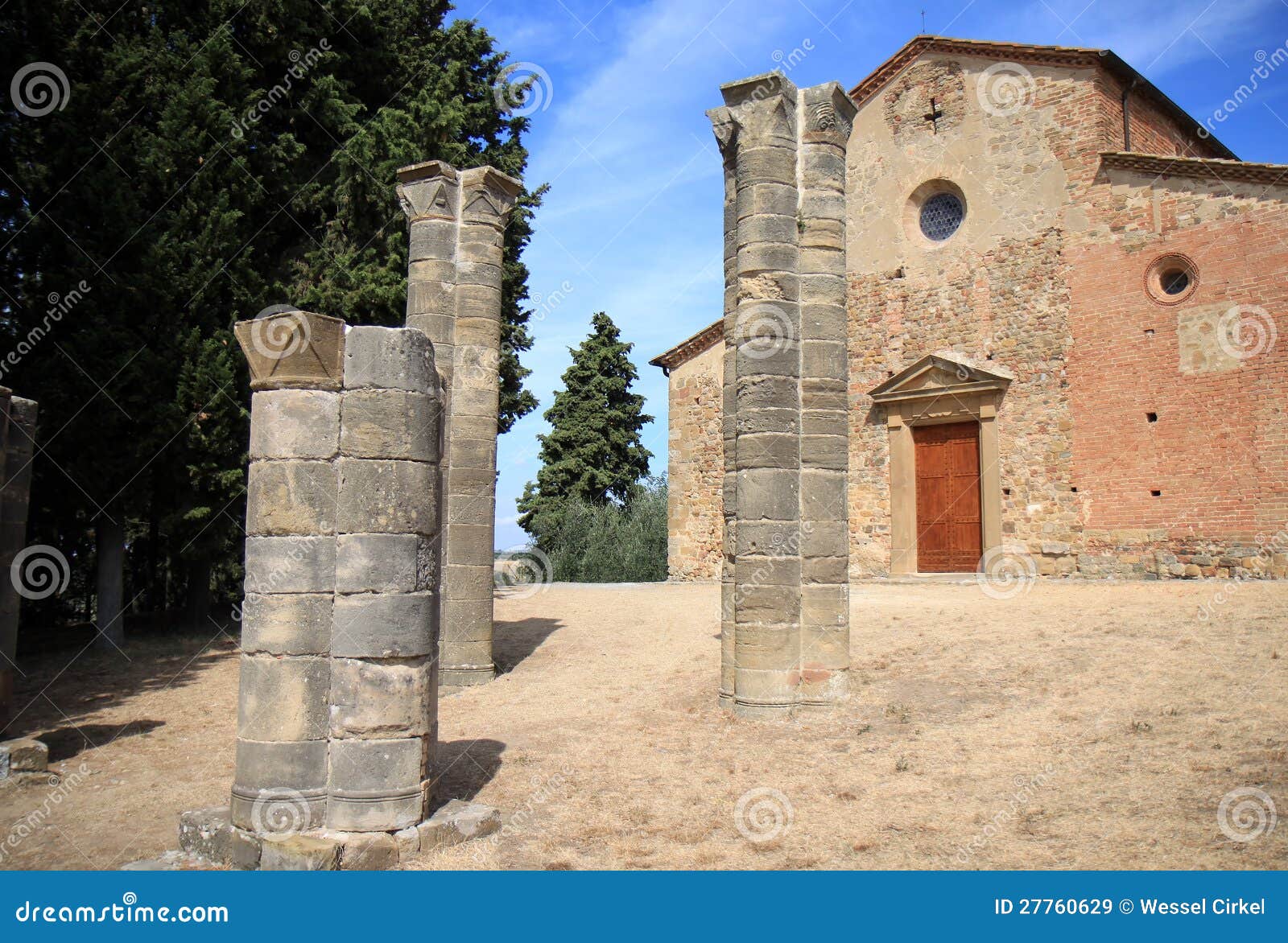 Old Romanesque Chapel, Sant Appiano, Italy Stock Image - Image of ...