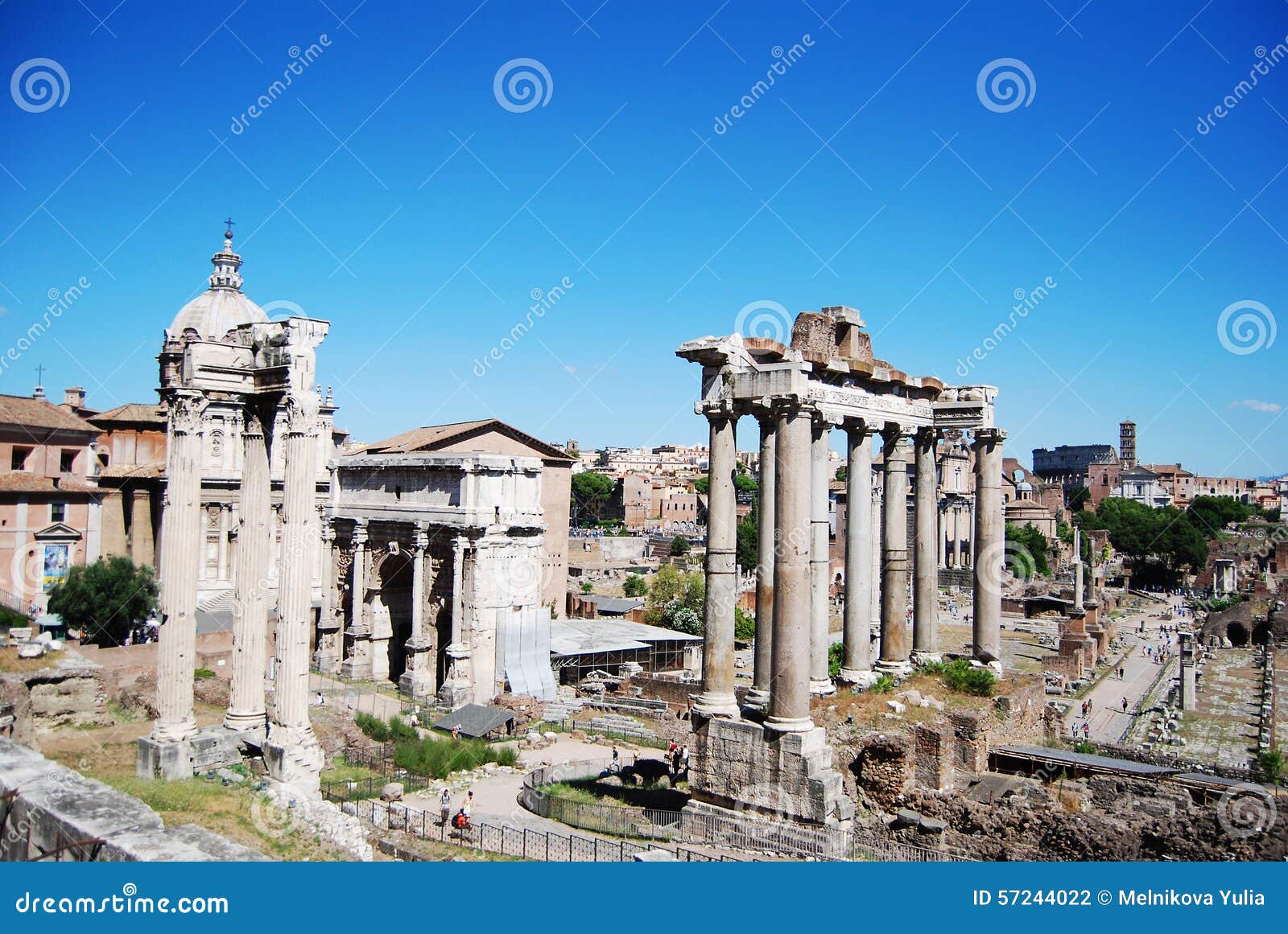 Old rome stock photo. Image of rome, travel, italy, city - 57244022