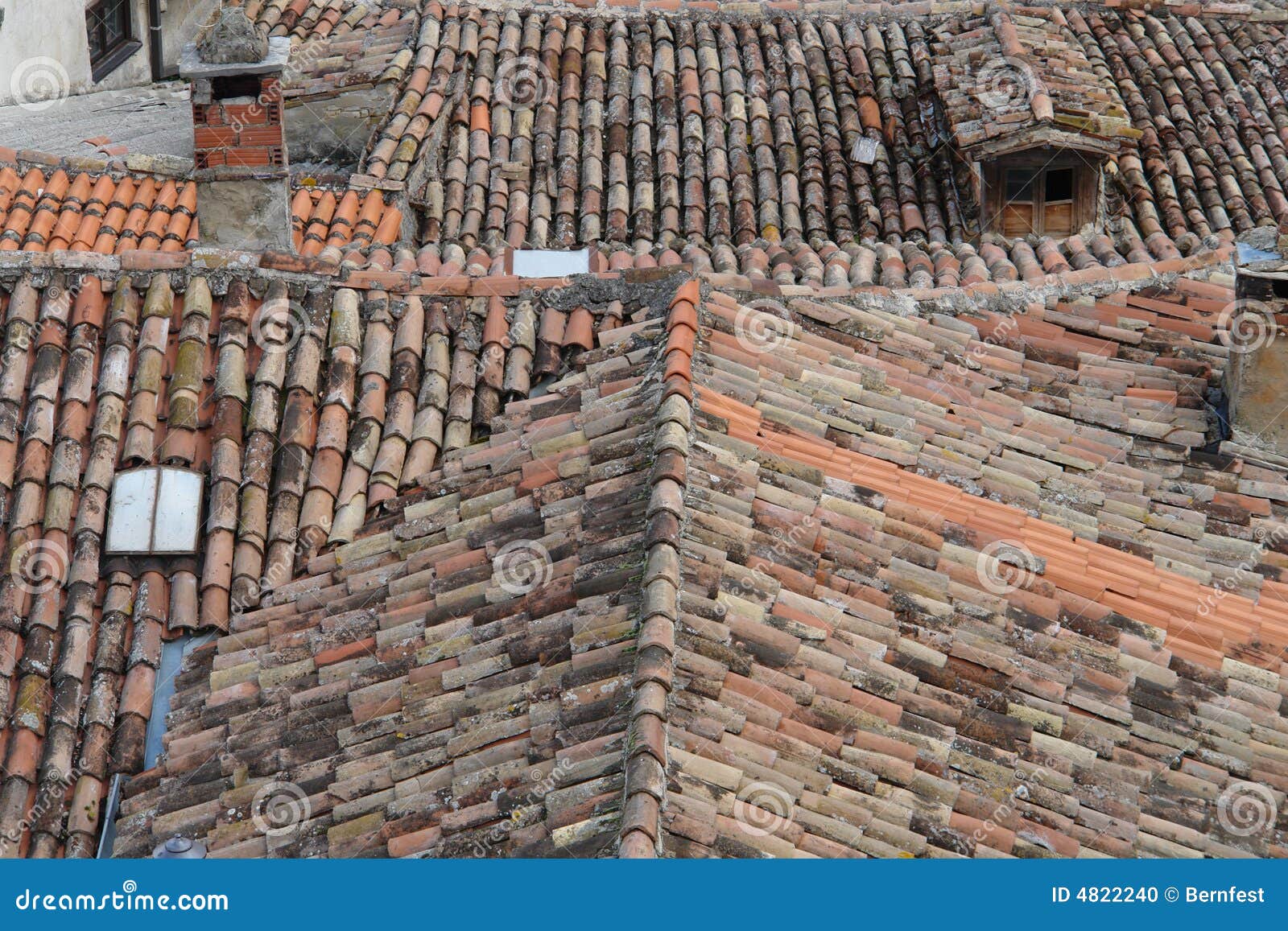 Old Roof stock photo. Image of roofing, repeat, rooftop - 4822240
