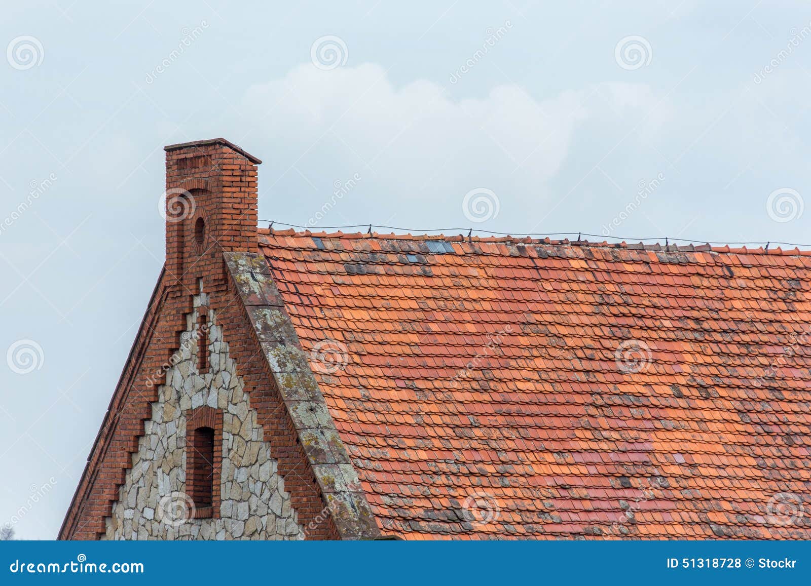 Old roof stock photo. Image of home, background, material - 51318728