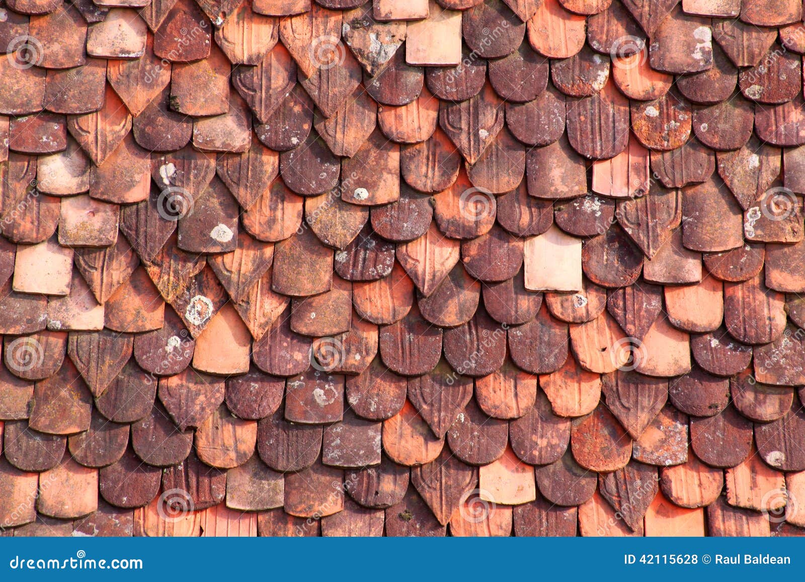 Old roof tiles stock photo. Image of health, decay, aging - 42115628