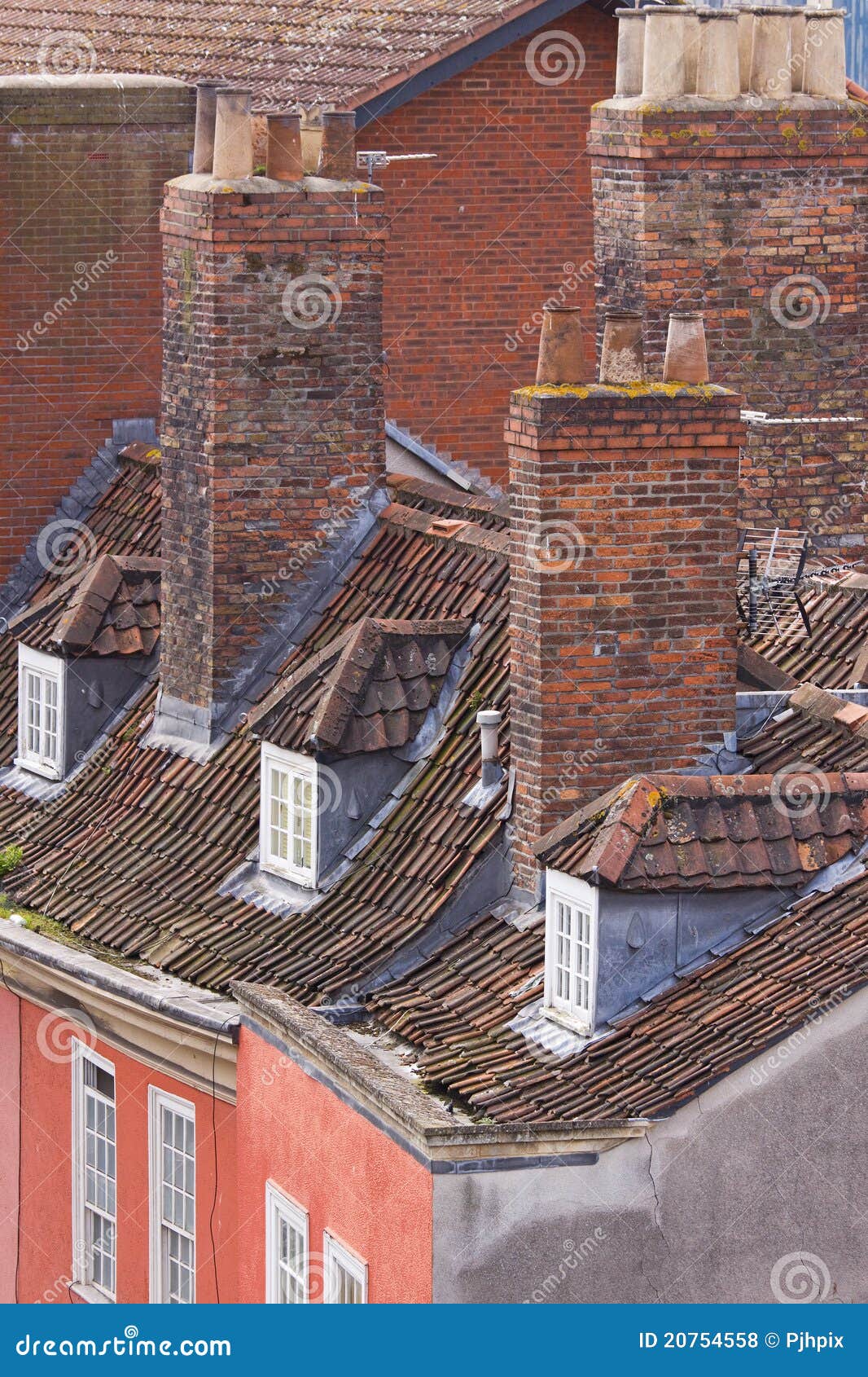 Old Rooftops stock photo. Image of abode, construction - 20754558
