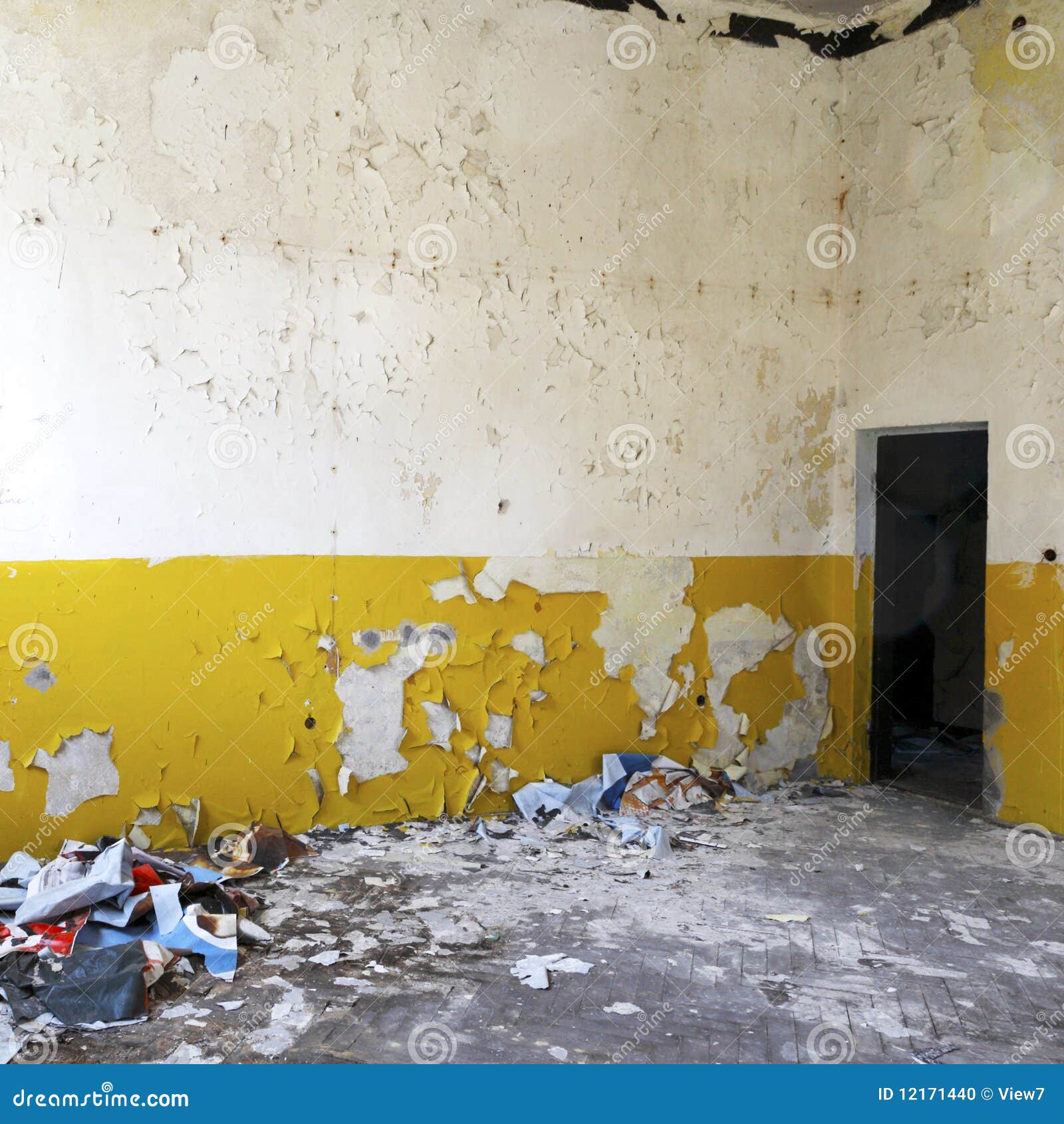 Old Room stock photo. Image of retro, walls, architecture - 12171440