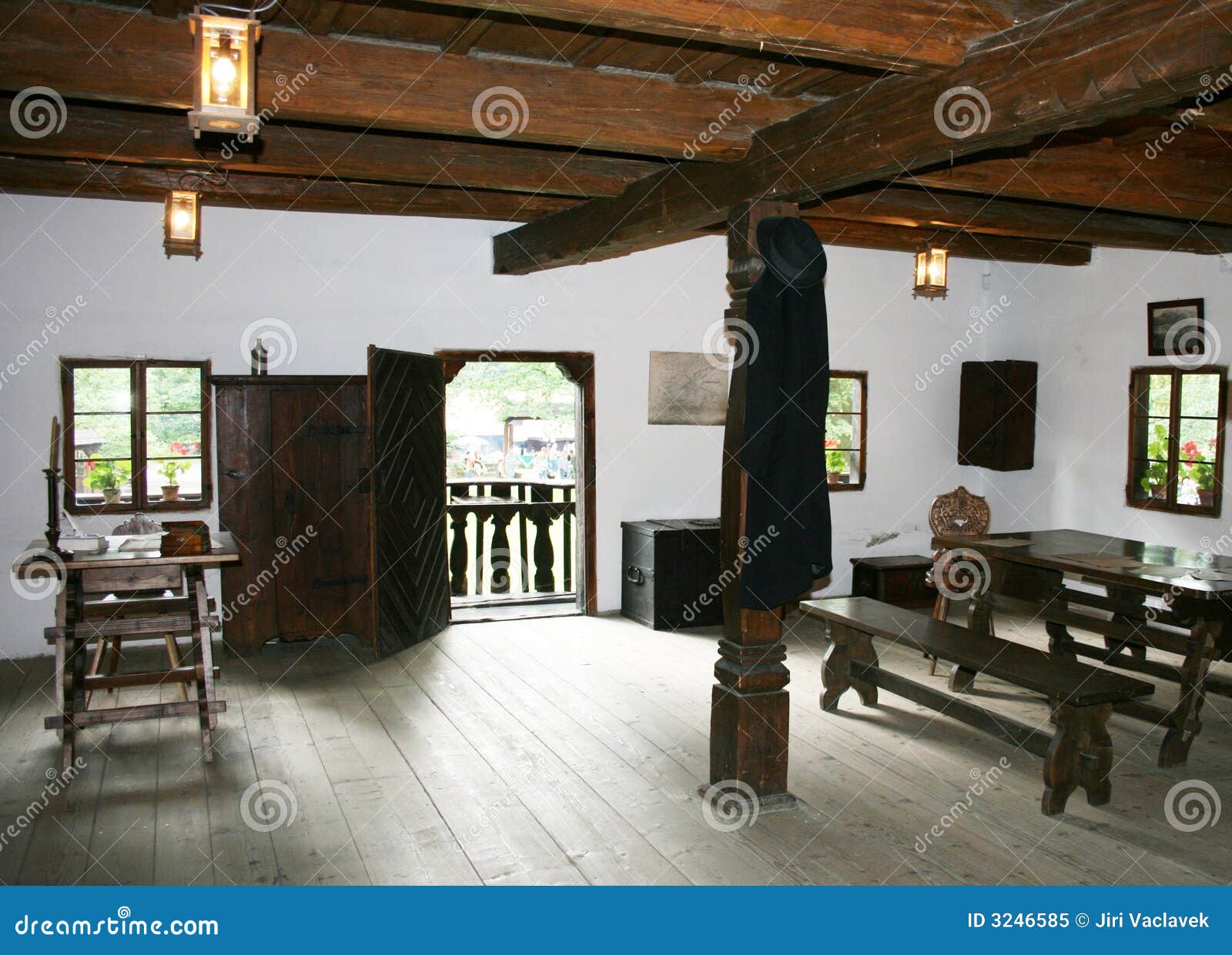 Old room stock image. Image of town, tired, action, summer - 3246585