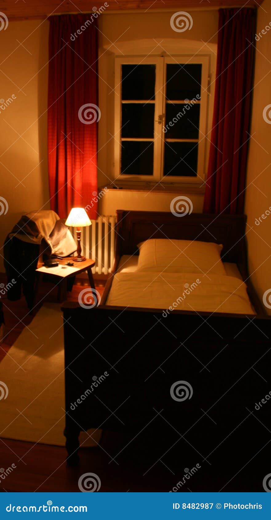 Old Room stock image. Image of night, curtain, window - 8482987