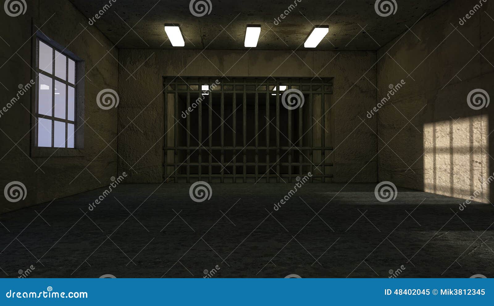 Old room and jail stock image. Image of interior, grunge - 48402045
