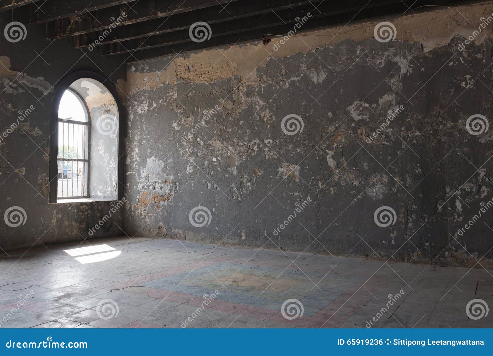 Old Room with Light from Windows Stock Photo - Image of building, light ...