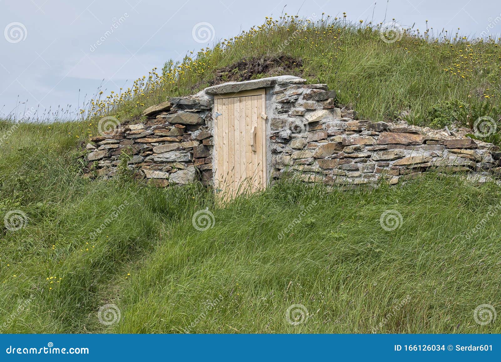 Old root cellar stock photo. Image of rocky, nature - 166126034