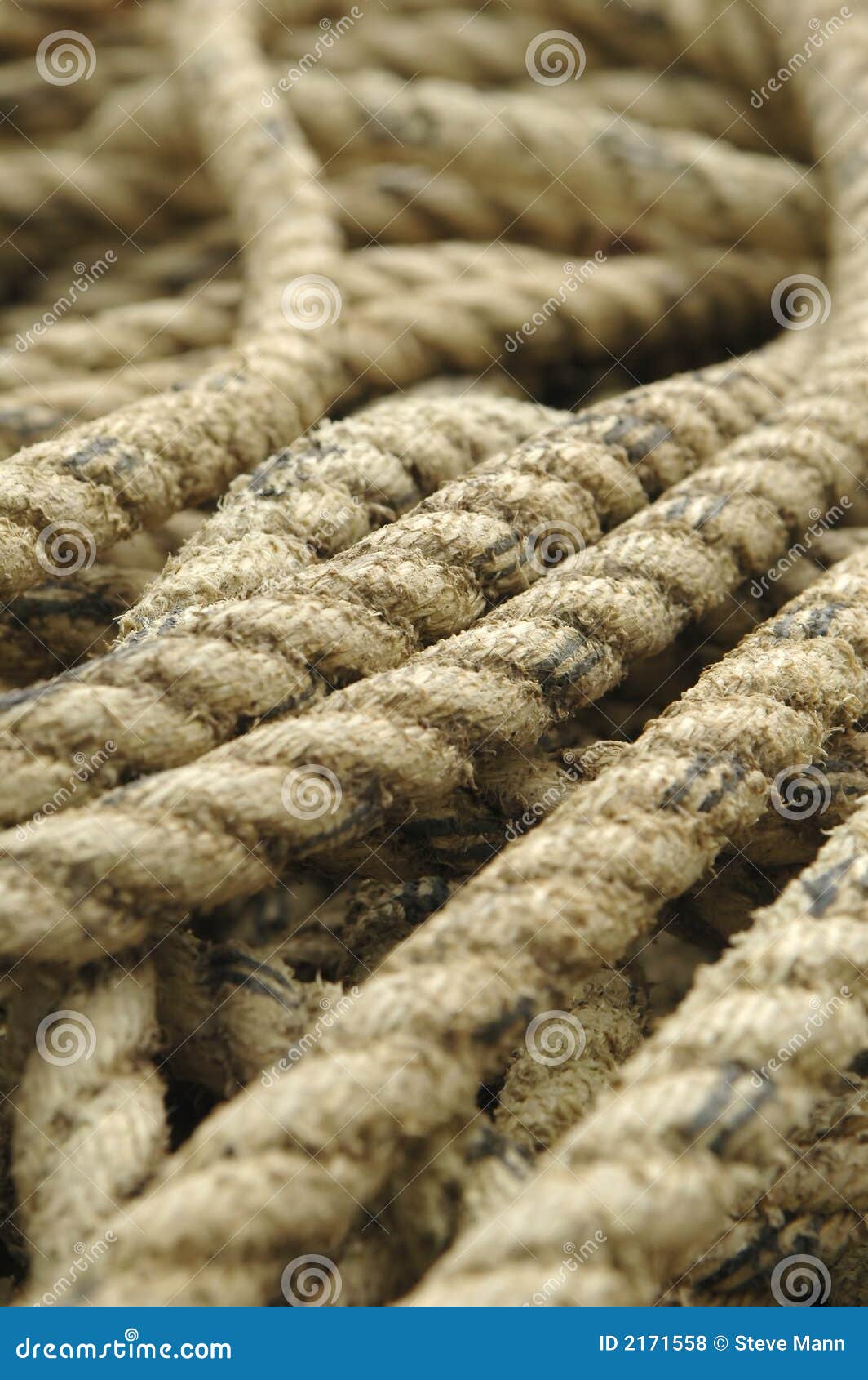 Old rope stock photo. Image of cargo, lashing, strand - 2171558