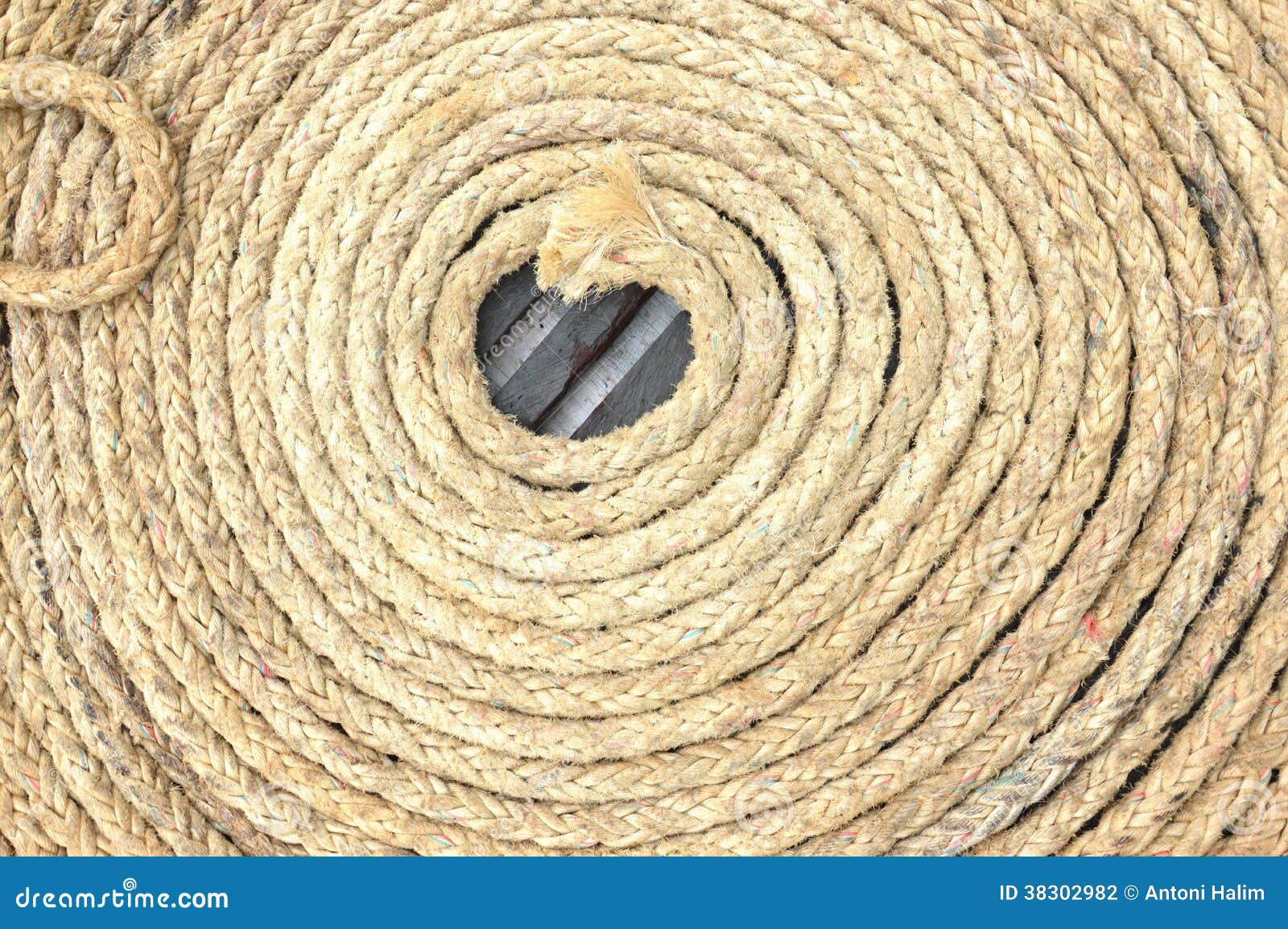 Old rope stock photo. Image of cotton, ancient, object - 38302982