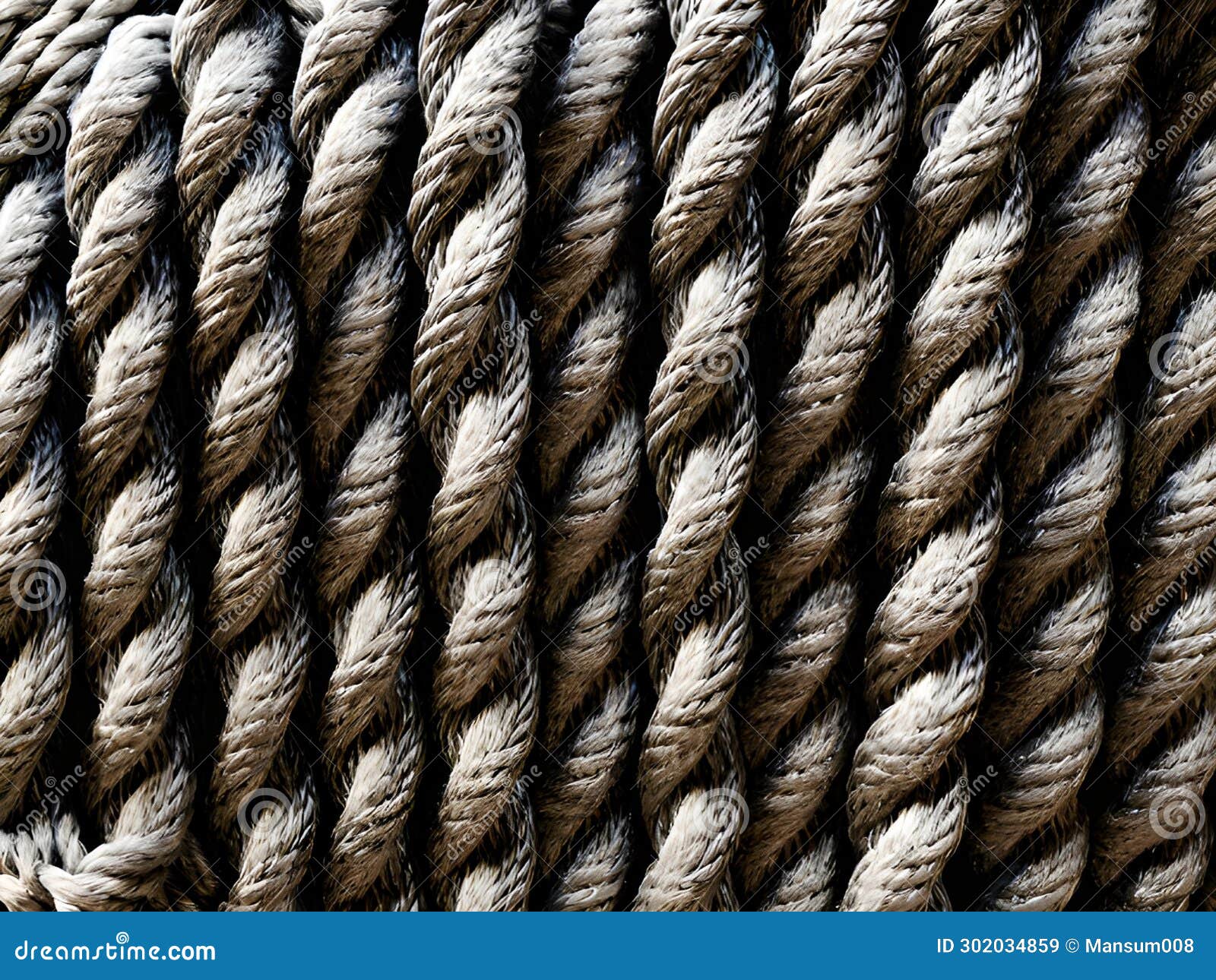 Old Rope Texture Pattern Background Stock Illustration - Illustration ...
