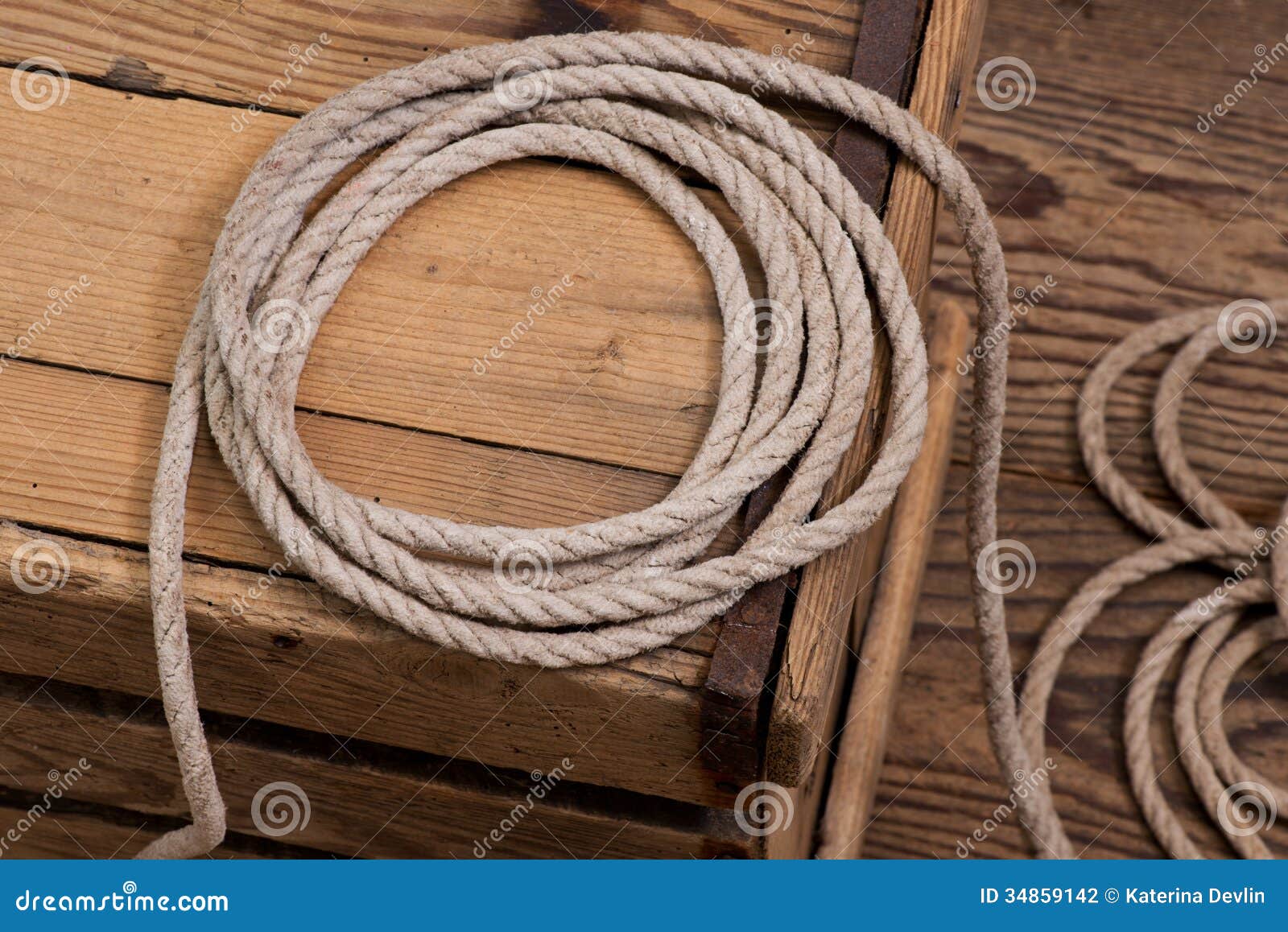 Old Rope stock photo. Image of used, trade, twine, tool - 34859142