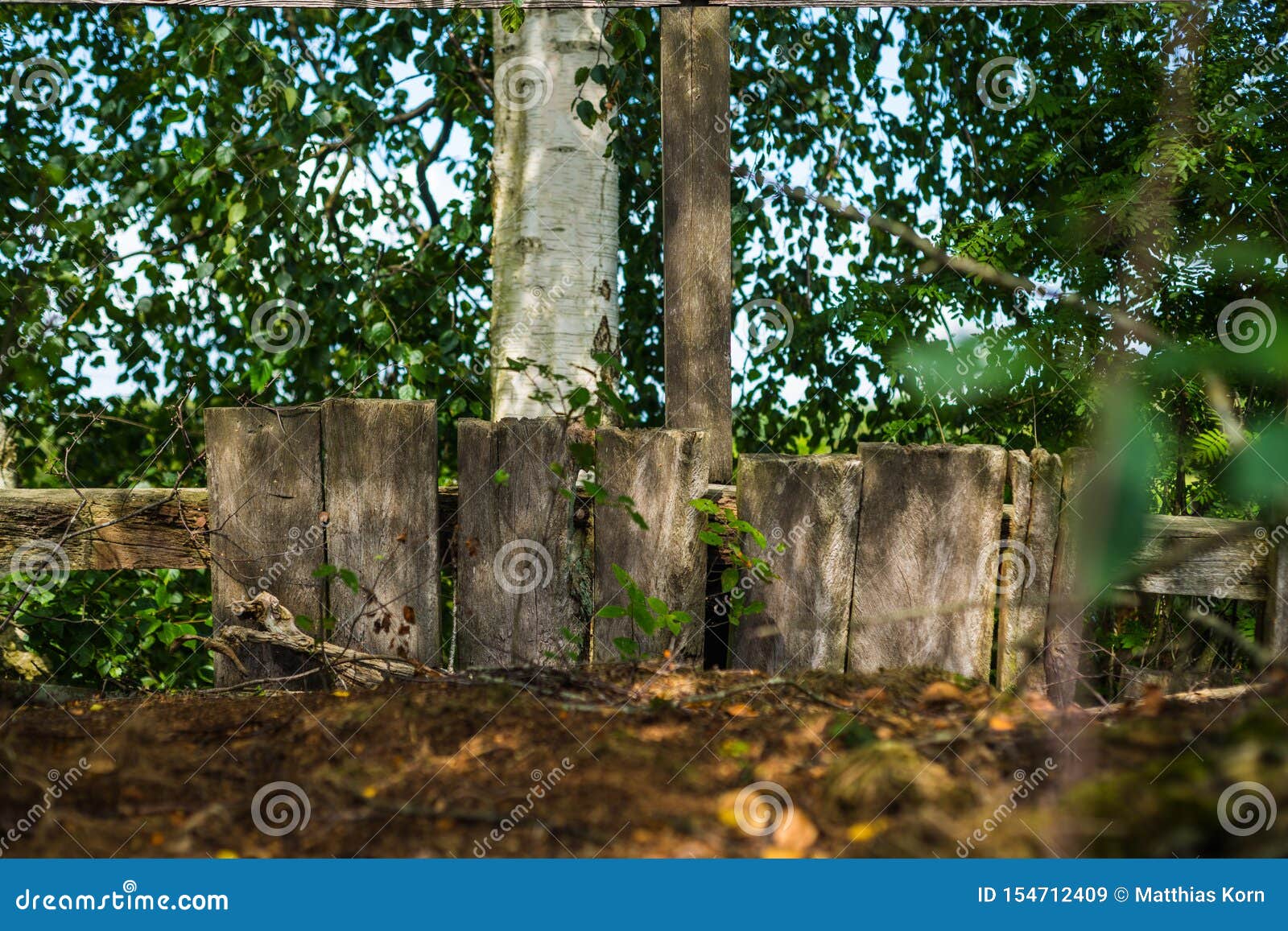 An old rotted wooden fence stock image. Image of weather - 154712409