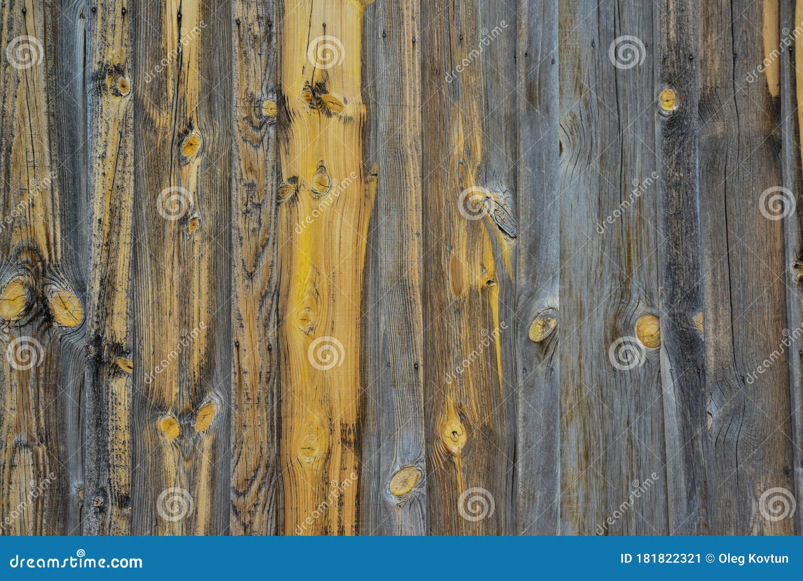 Old Rotten Wood, Boards with Knots on an Old Barn Stock Image - Image ...