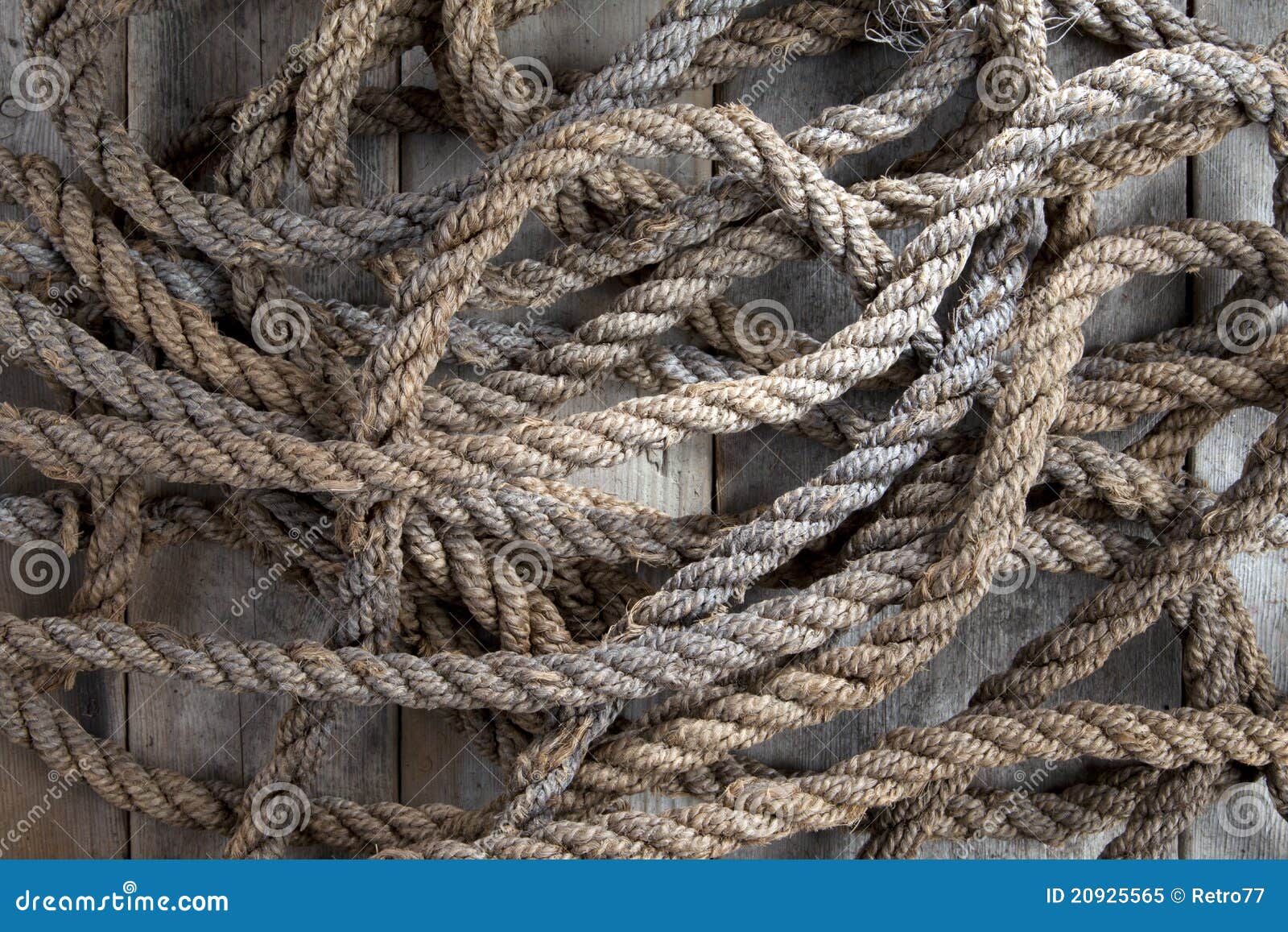 Old Rough Rope Royalty Free Stock Photo - Image: 20925565